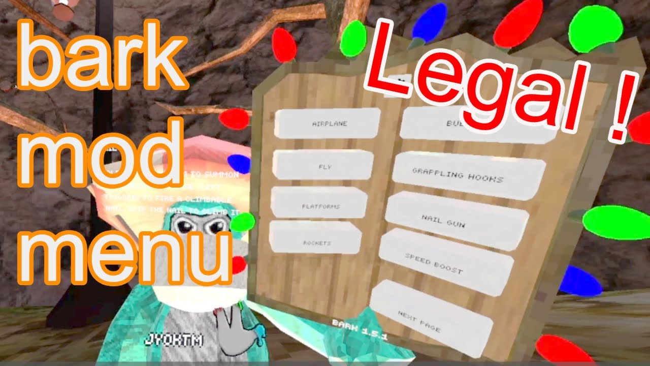 how to get bark mod menu (legal) - YouTube