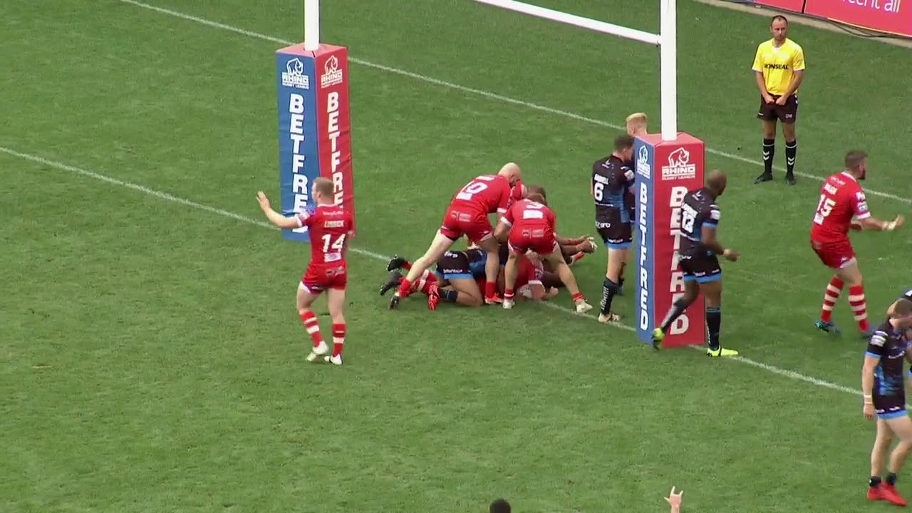 Betfred Super League: Salford Red Devils vs Huddersfield Giants (11.8.2019) - YouTube
