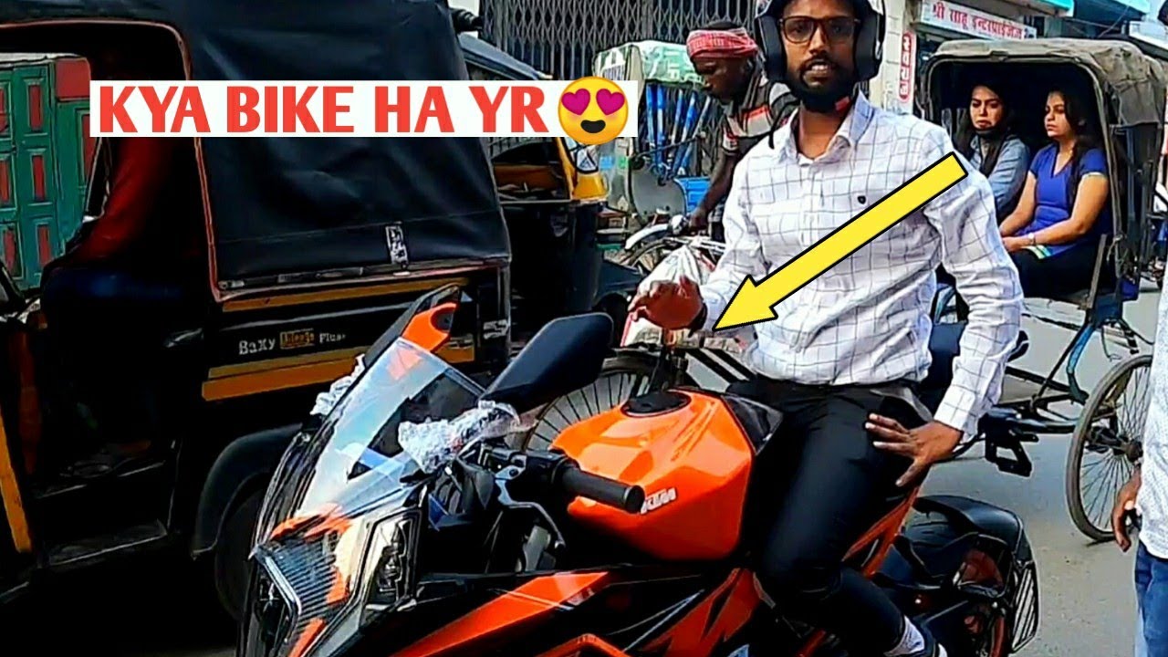 KTM RC 200 Next Generation Public Reaction || 2021 KTM RC 200 Road ...