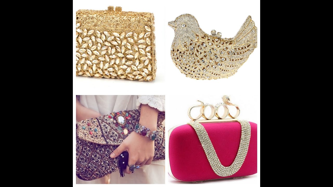 Latest trendy BRIDAL CLUTCHES New Collection. - YouTube
