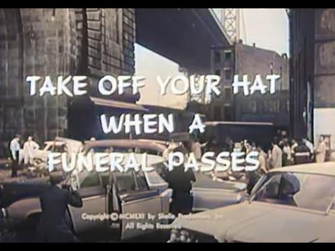 Naked City S03E01 Take off Your Hat When a Funeral Passes (1961) Colorized