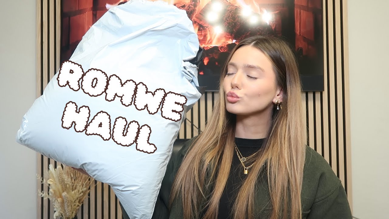 romwe black friday haul and discount code - YouTube