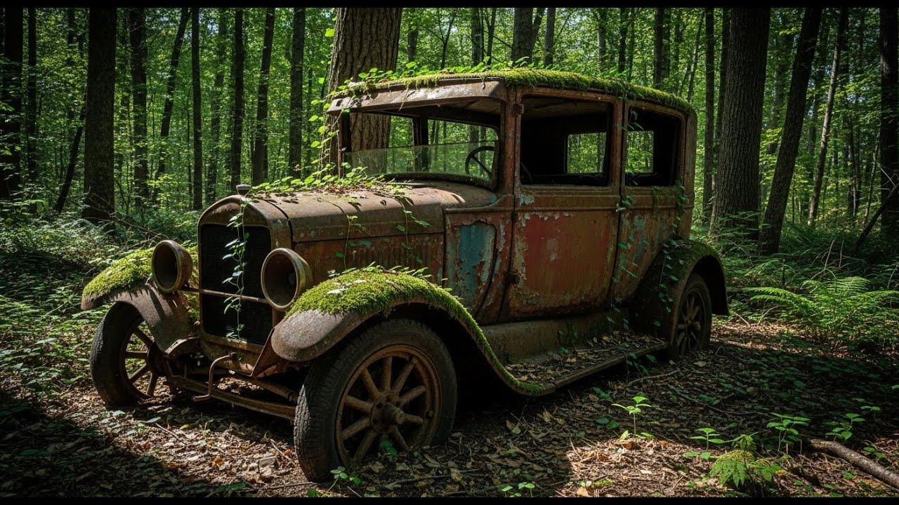 ASMR Car Restoration | This Car Was Left to Rot in the Forest… Then I ...