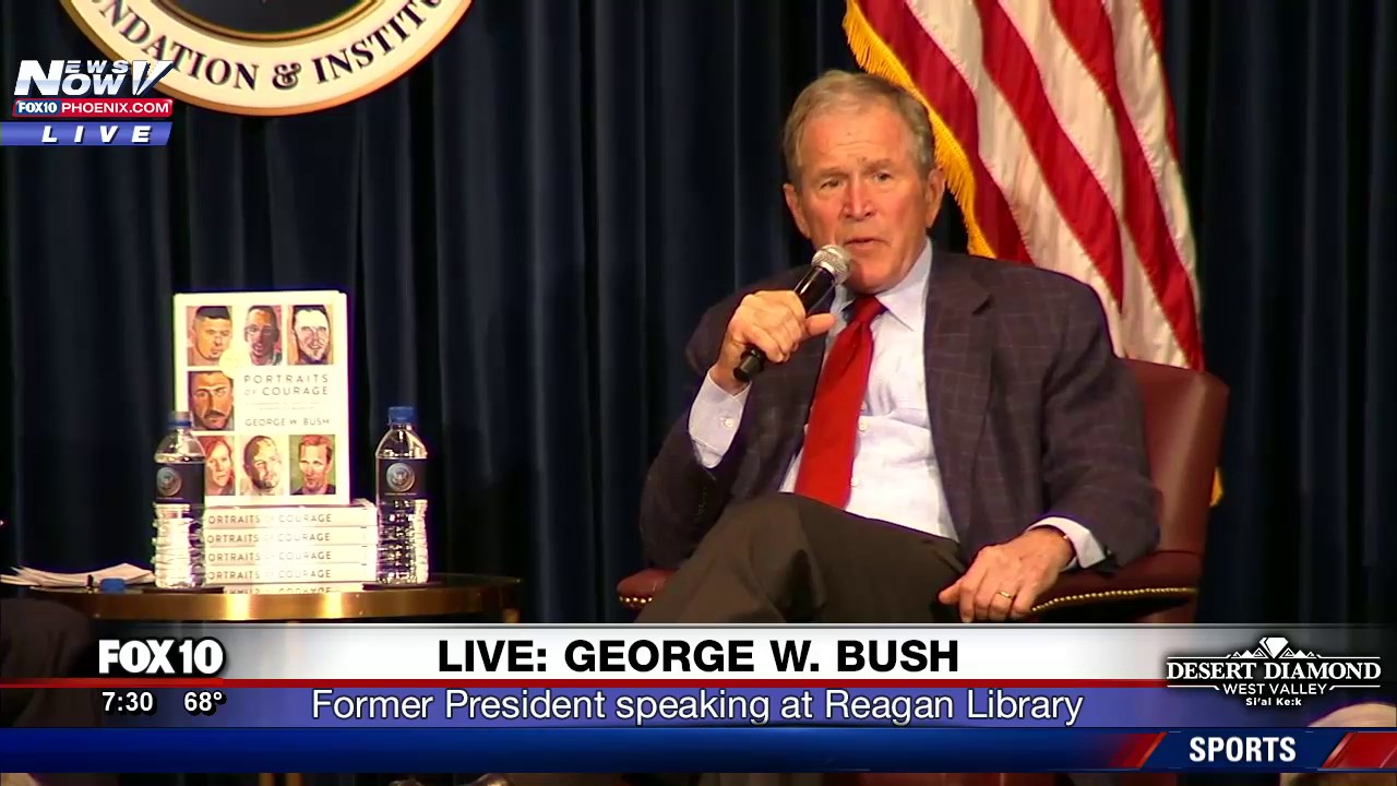 WATCH: George W. Bush On President Trump: "I Want ANYBODY Who Is ...