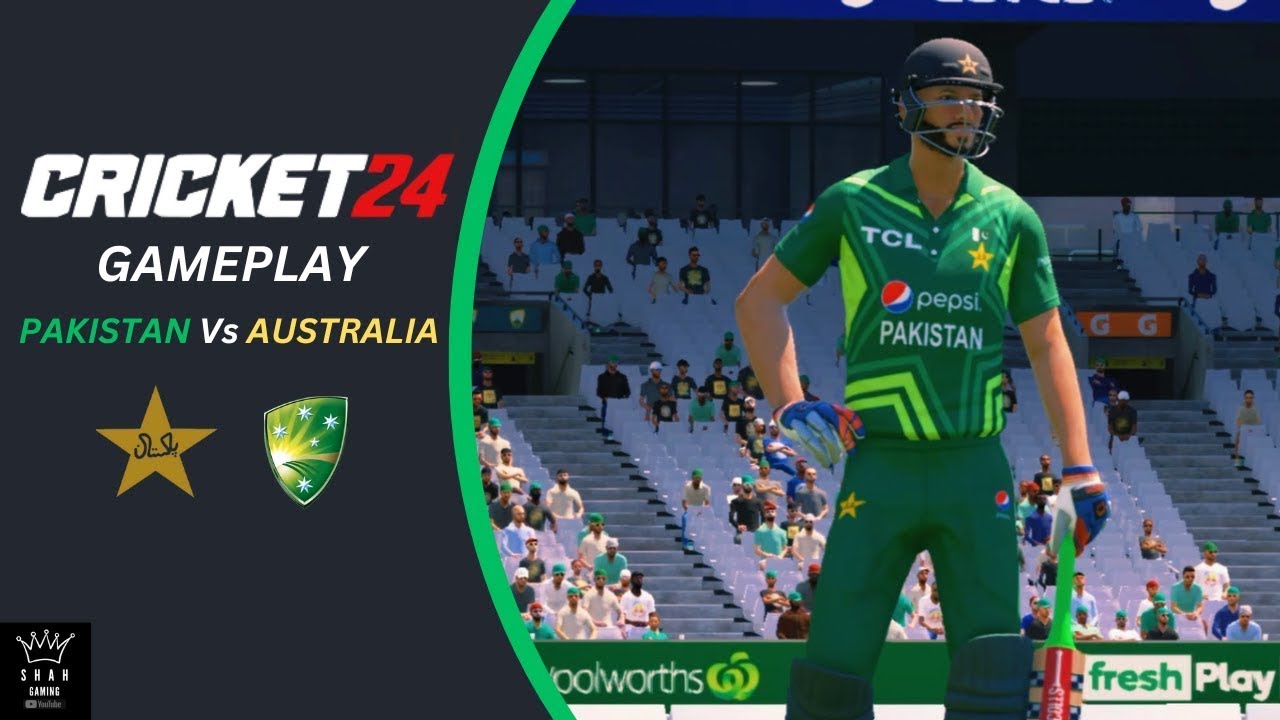 cricket 24 | Intense match | Australia VS Pakistan | T20 | GPSGAMING ...