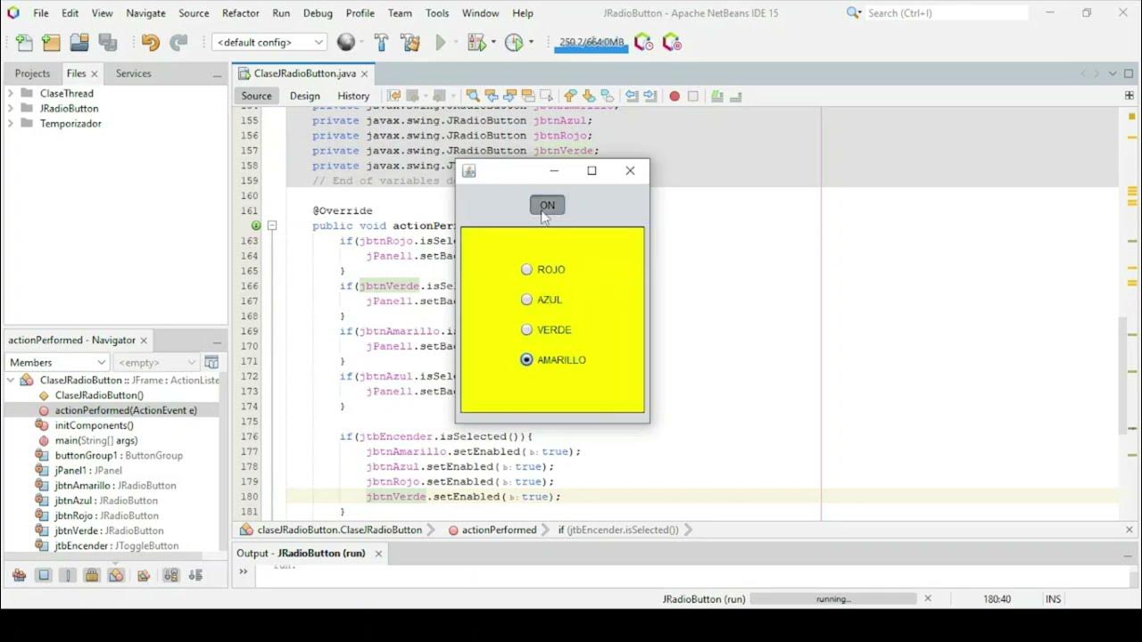 028 PROGRAMACIÓN JAVA CURSO RÁPIDO Clase ToggleButton. - YouTube
