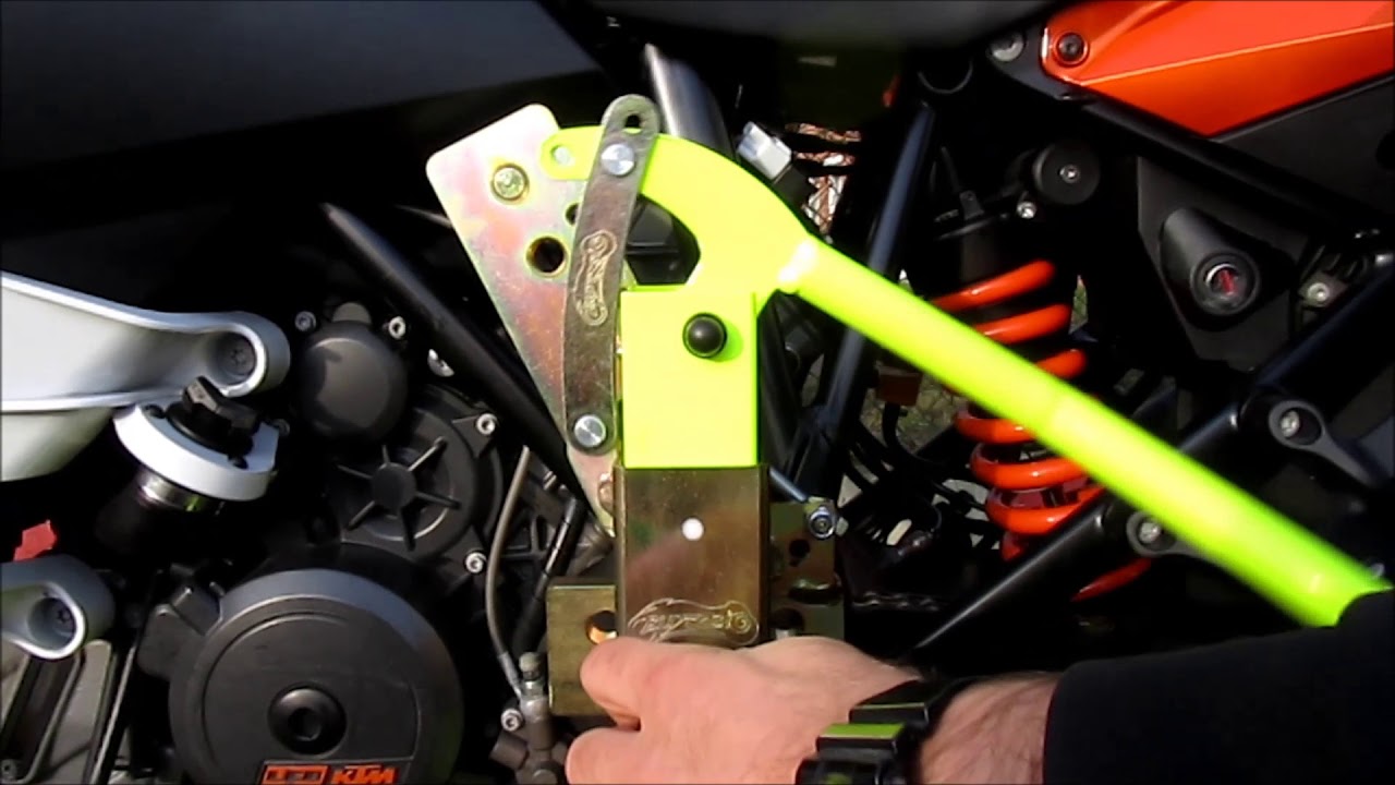 KTM 1190 Adventure Bursig Lift Systems Germany - YouTube