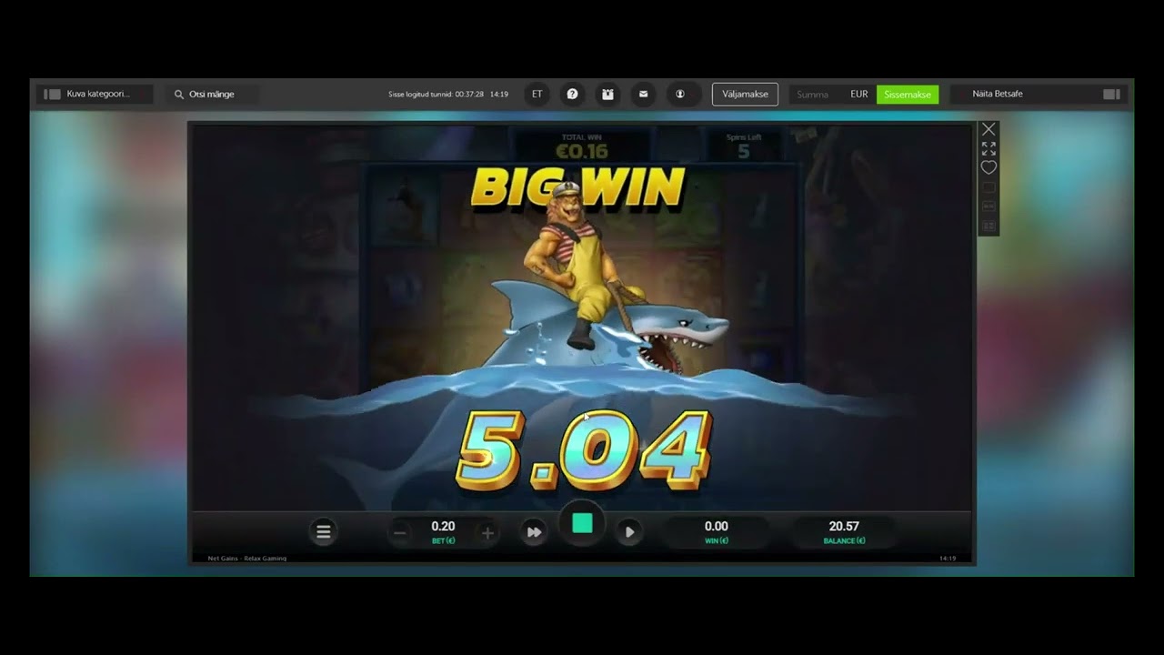 Net Gains slot fine free spins 80,5x - YouTube