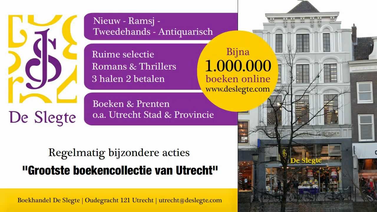 Boekhandel De Slegte Utrecht - YouTube