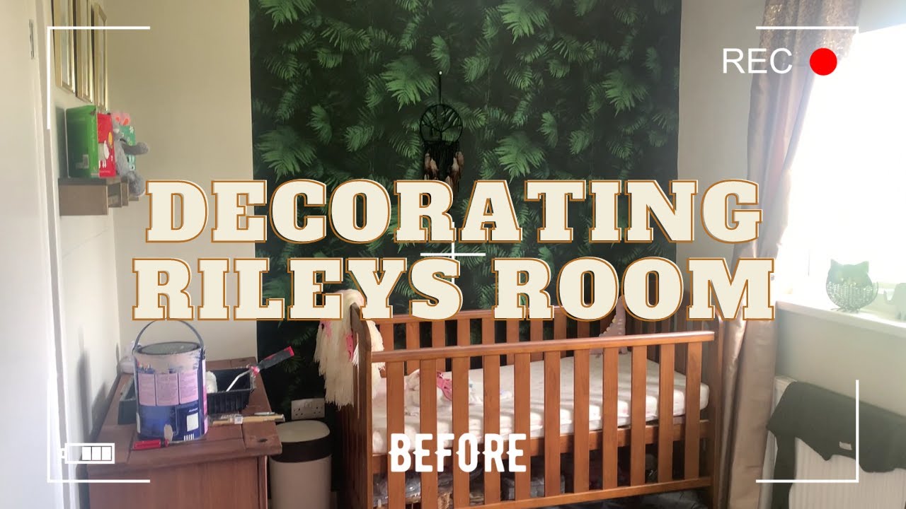 DIY || Decorating Riley's Room - YouTube