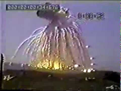 Titan 34D-9 with last KH-9 spy satellite explodes after launch from Vandenberg - YouTube