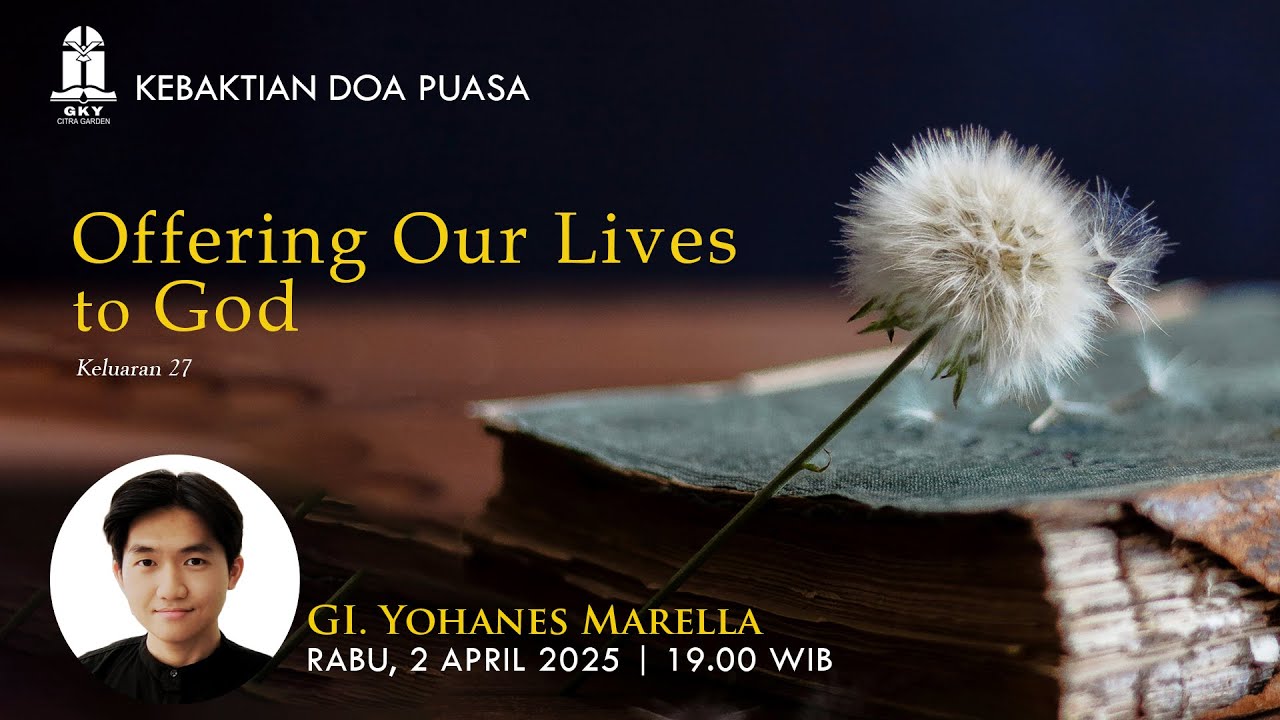 Offering Our Lives to God - YouTube