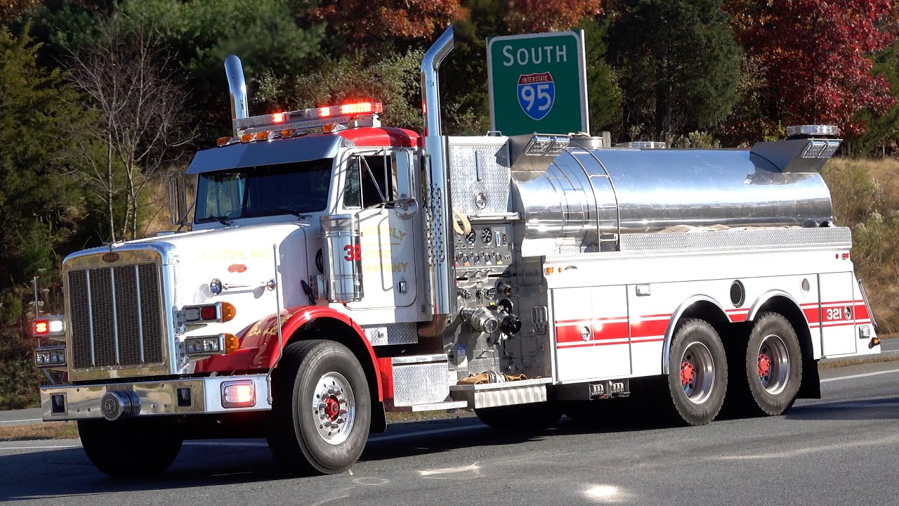 Singerly Fire Company Tanker 13 & Volunteer Fire Co No 1 of Chesapeake ...