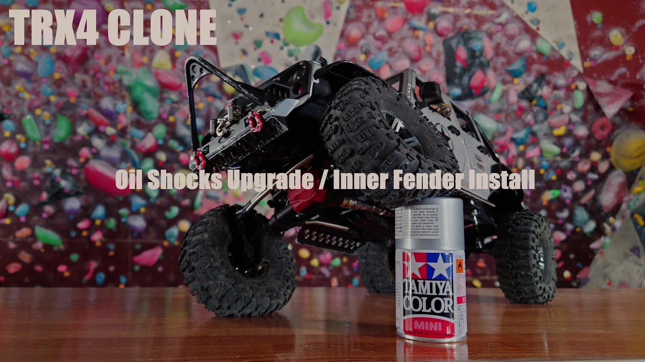TRX4 Clone / Oil Shocks Upgrade / Inner Fender / Shock Absorber Mount ...
