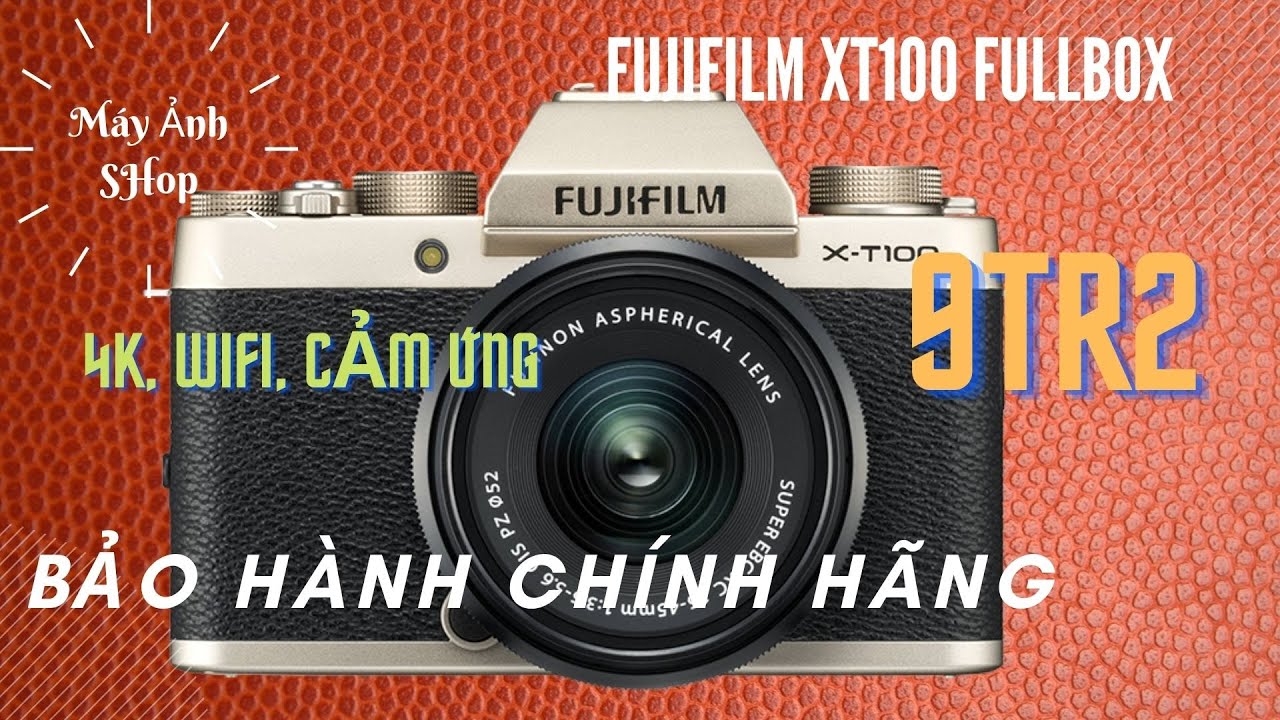 Fujifilm Xt100 kit 15-45mm , fullbox chính hãng còn bảo hành dài (ĐÃ ...