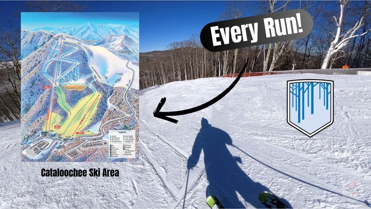 A Tour of Cataloochee Ski Area - Every Run POV! - YouTube