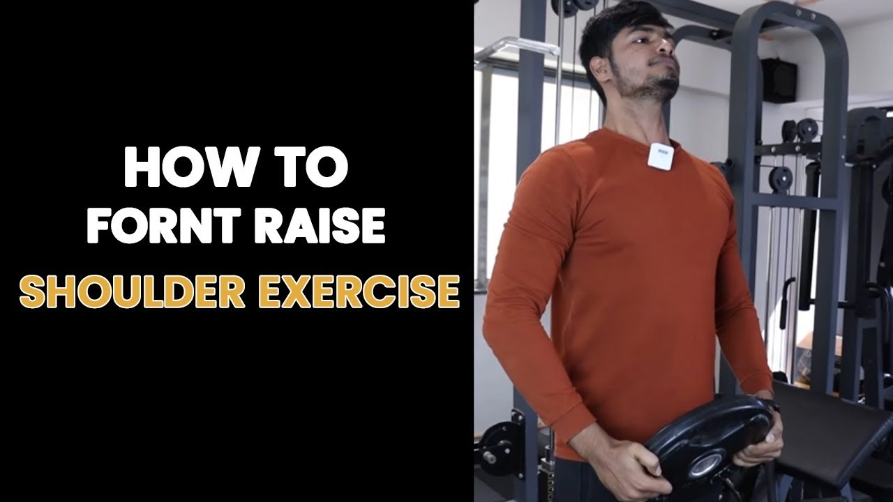 How To: Front Raise - Shoulder Exercise | Get Wider Shoulders Fast ...