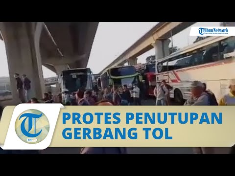 Begini Kata Polisi soal Video Viral Pekerja Protes Penyekatan Jalur Mudik di Gerbang Tol Cikarang