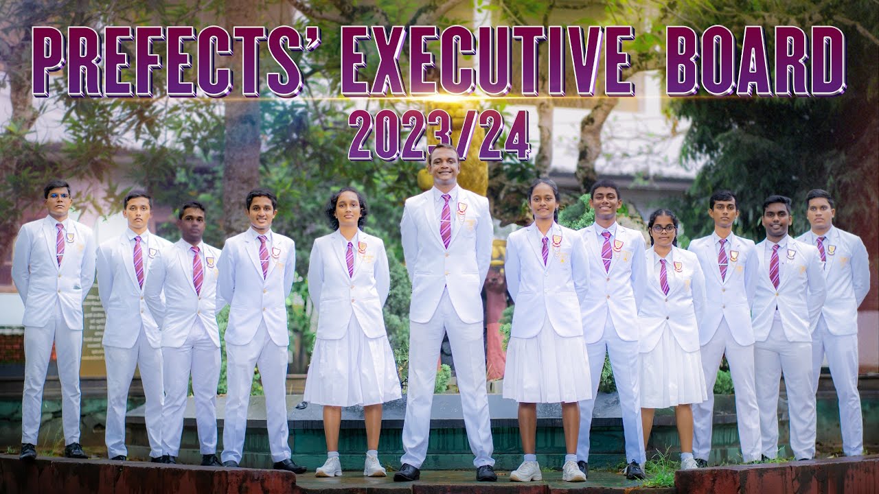 INTRODUCTION OF EXECUTIVE BOARD OF PREFECTS' 2023/24 - YouTube