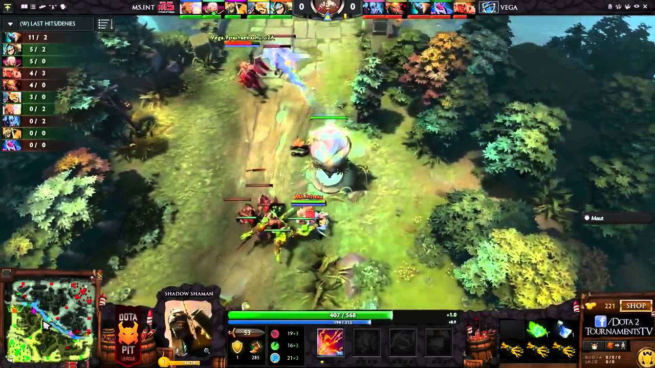 Dota 2 M5 vs Vega Squadron Dota PIT Season 3 blizzasc2 sc2 dota esport ...