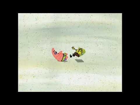Spongebob & Patrick Running Away While Hitten For 10 Hours - YouTube