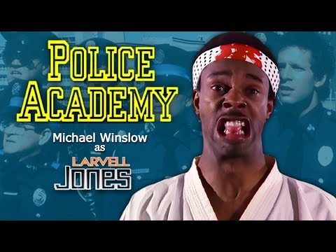 Larvell Jones' Unbelievable Sound Effects - Best Moments | Police Academy Compilation 🚓🚨👮