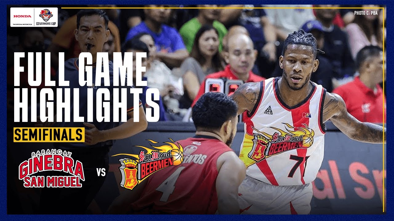 GINEBRA vs SAN MIGUEL | FULL GAME 4 SEMIS HIGHLIGHTS | PBA SEASON 49 ...