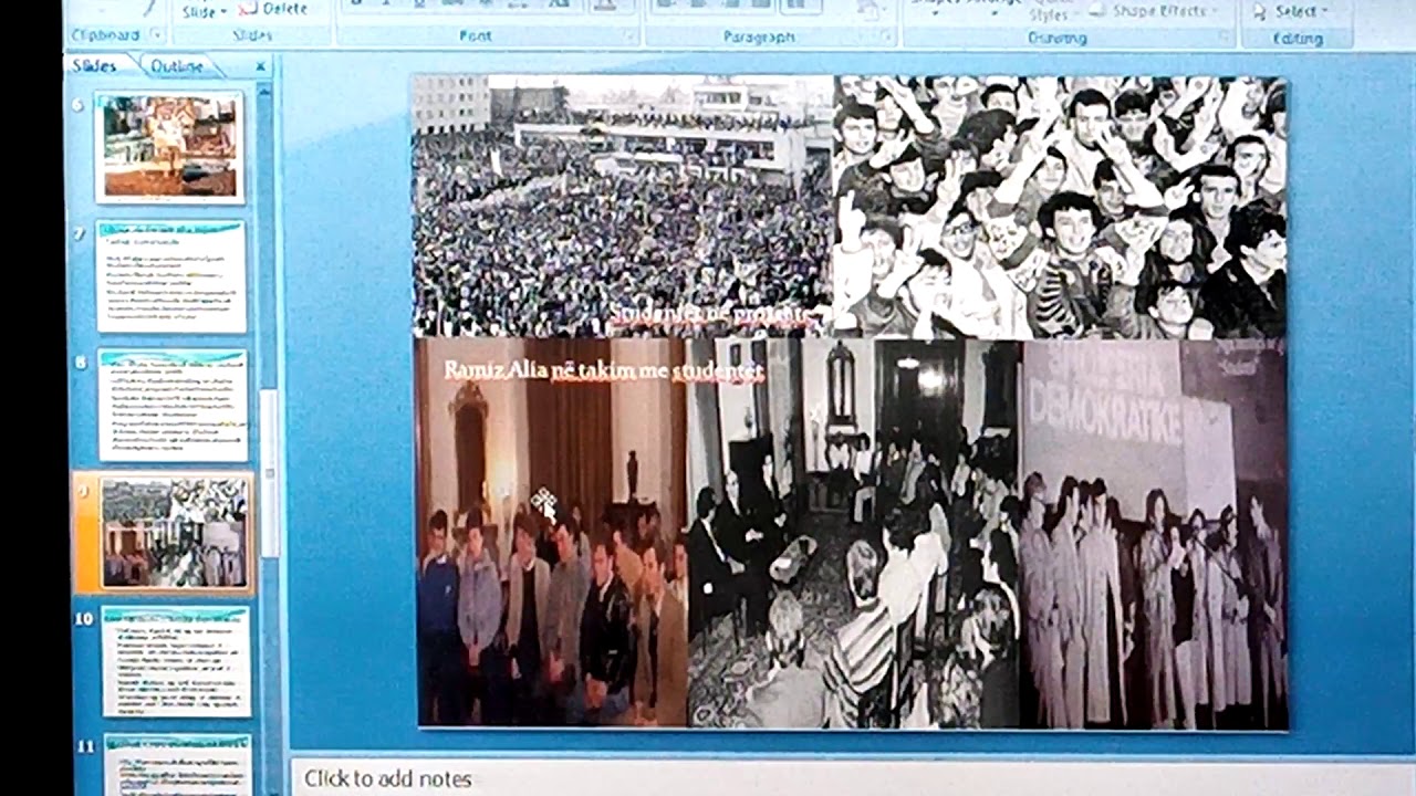 Levizja Studentore e Dhjetorit 1990 dhe shpallja e pluralizmit politik ...