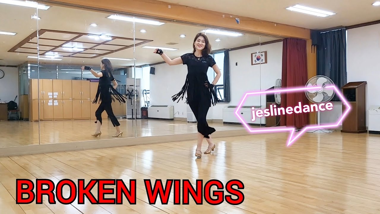 Broken Wings/Linedance/IMPROVER/초중급라인댄스/@jeslinedance562 - YouTube