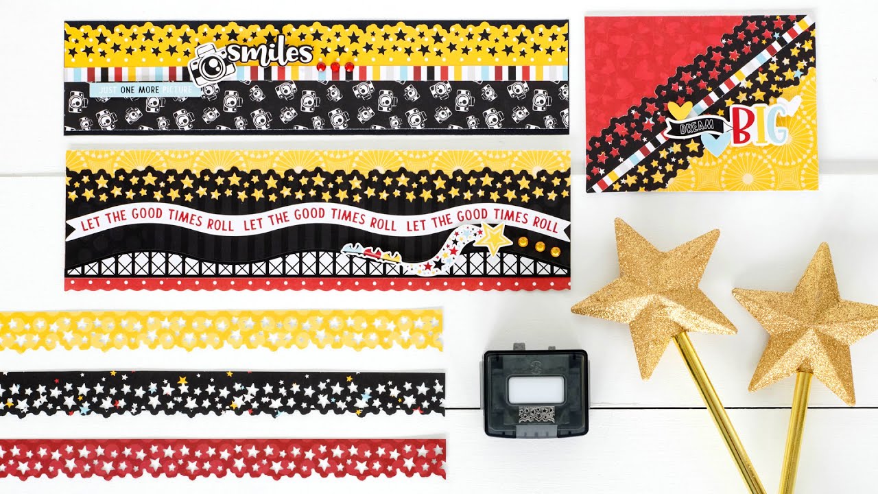 Starry Border Maker Cartridge by Creative Memories - YouTube