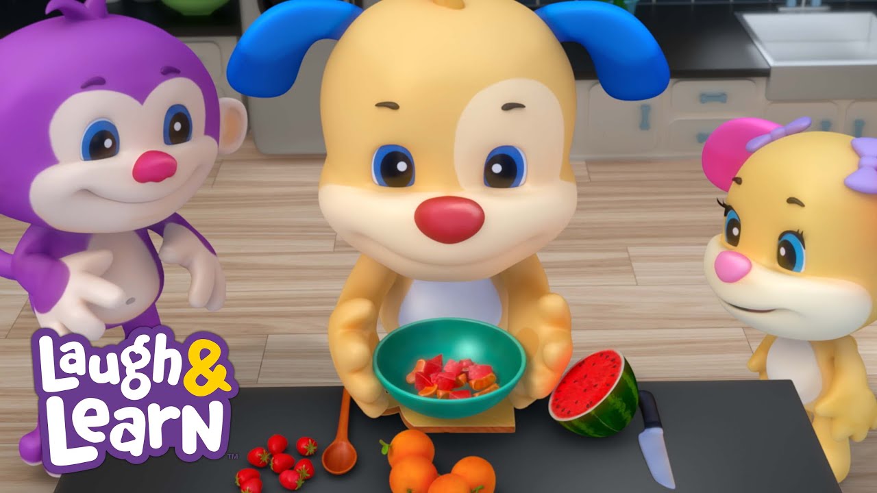 Fruit Salad Song | Toddler Cartoons | Kids Songs | Learning Show ...