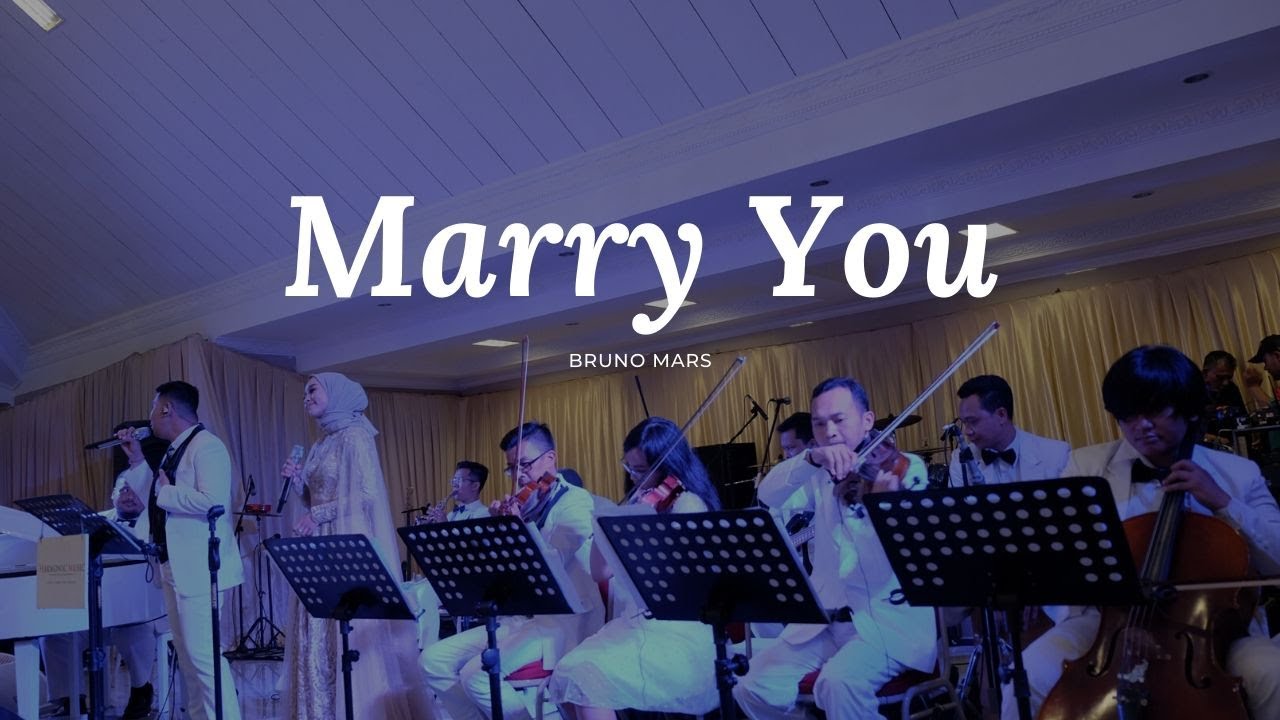 Marry You - Bruno Mars (cover) by Harmonic Music - YouTube