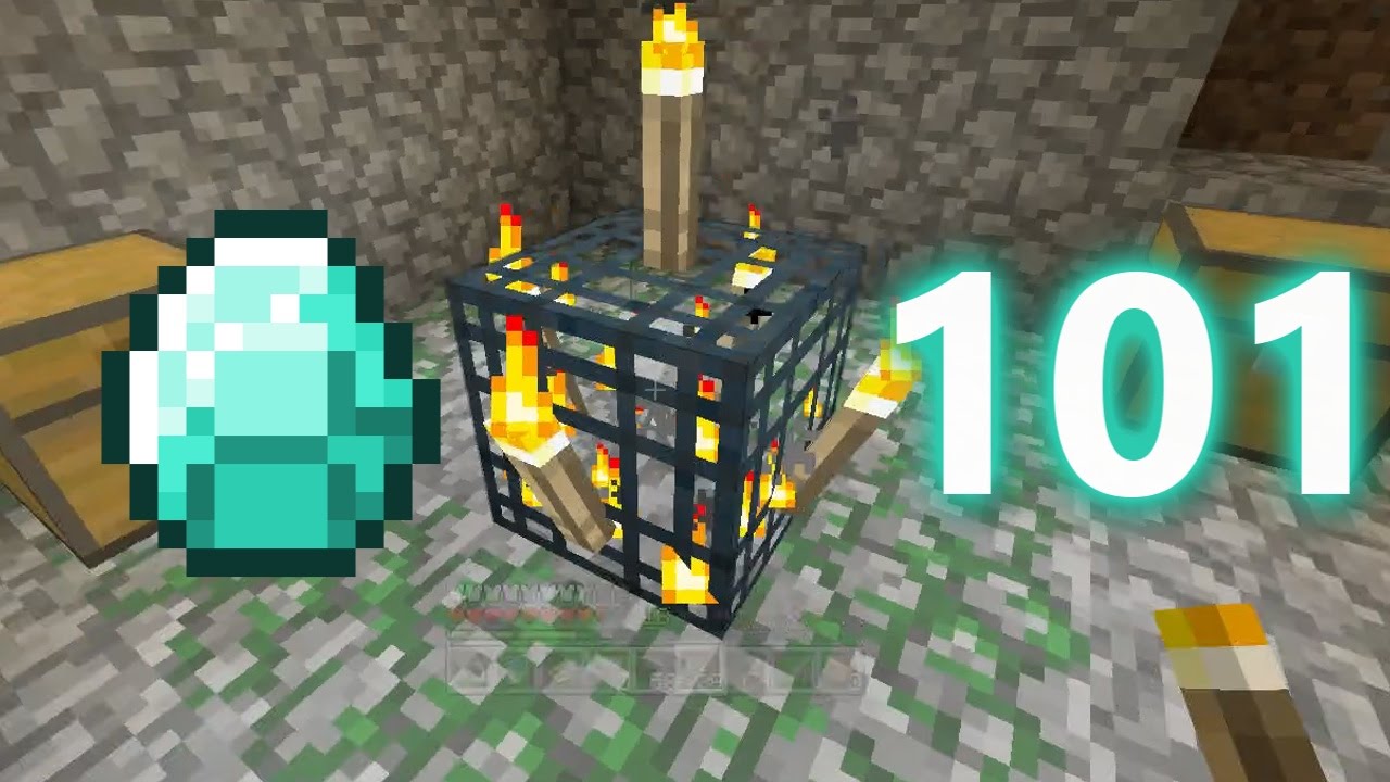 Minecraft Xbox 101 DIAMOND CHALLENGE | ALMOST DIED ! - YouTube