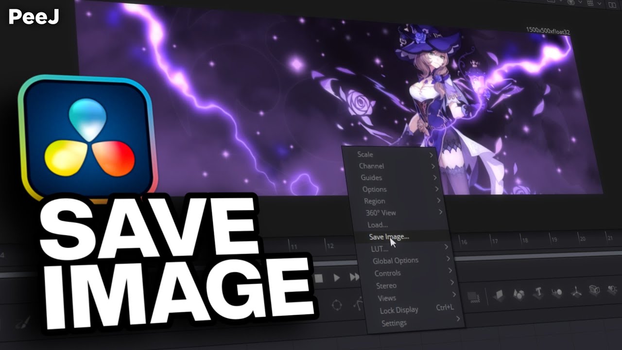 DaVinci Resolve Save Image Screenshot YouTube DaVinci Resolve Save Image Screenshot YouTube