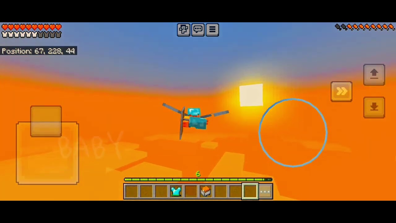 Minecraft elytra flying like bird 🐦 - YouTube