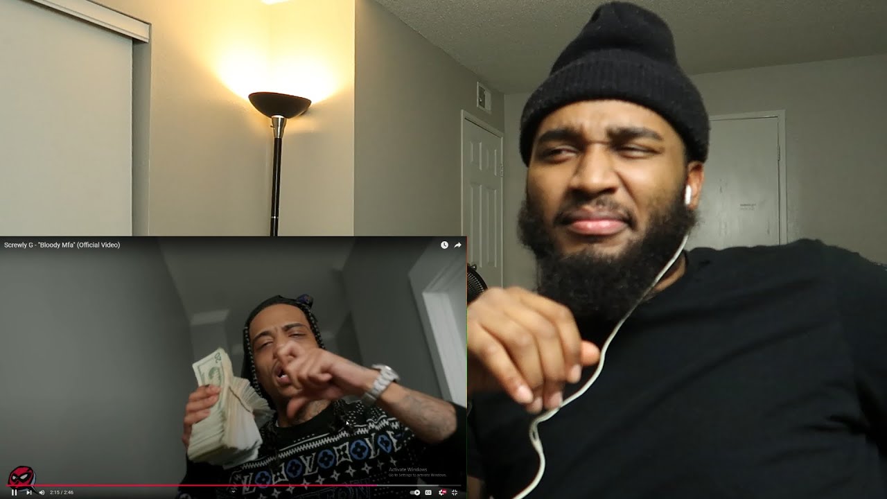 Screwly G - "Bloody Mfa" (Official Video) REACTION - YouTube