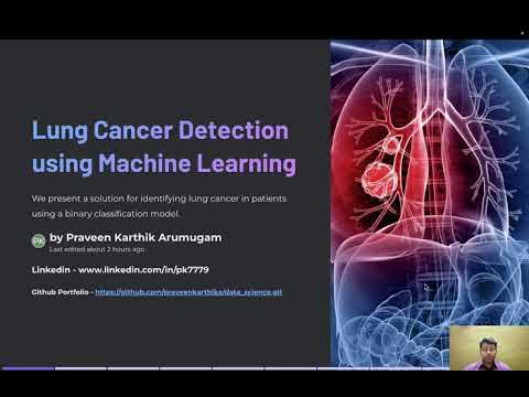 Lung Cancer Prediction - Machine Learning Models - YouTube