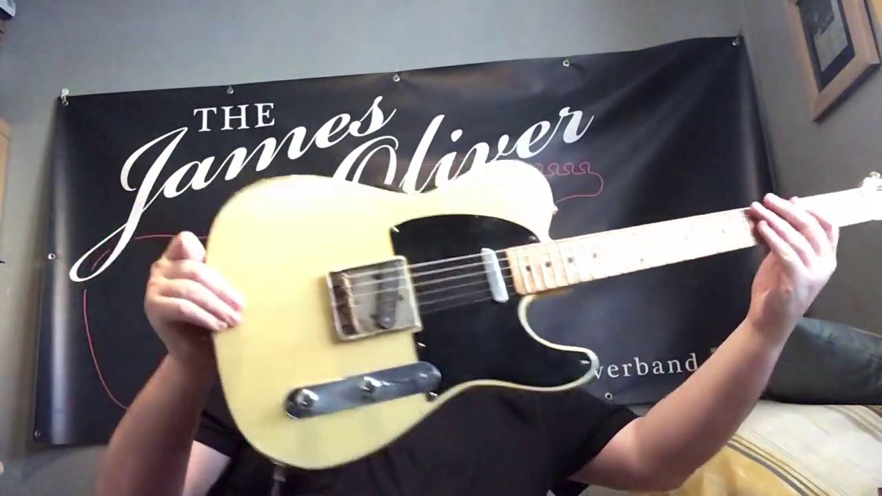 Dave Dearnaley taff delta telecaster style guitar hand made in Wales ...