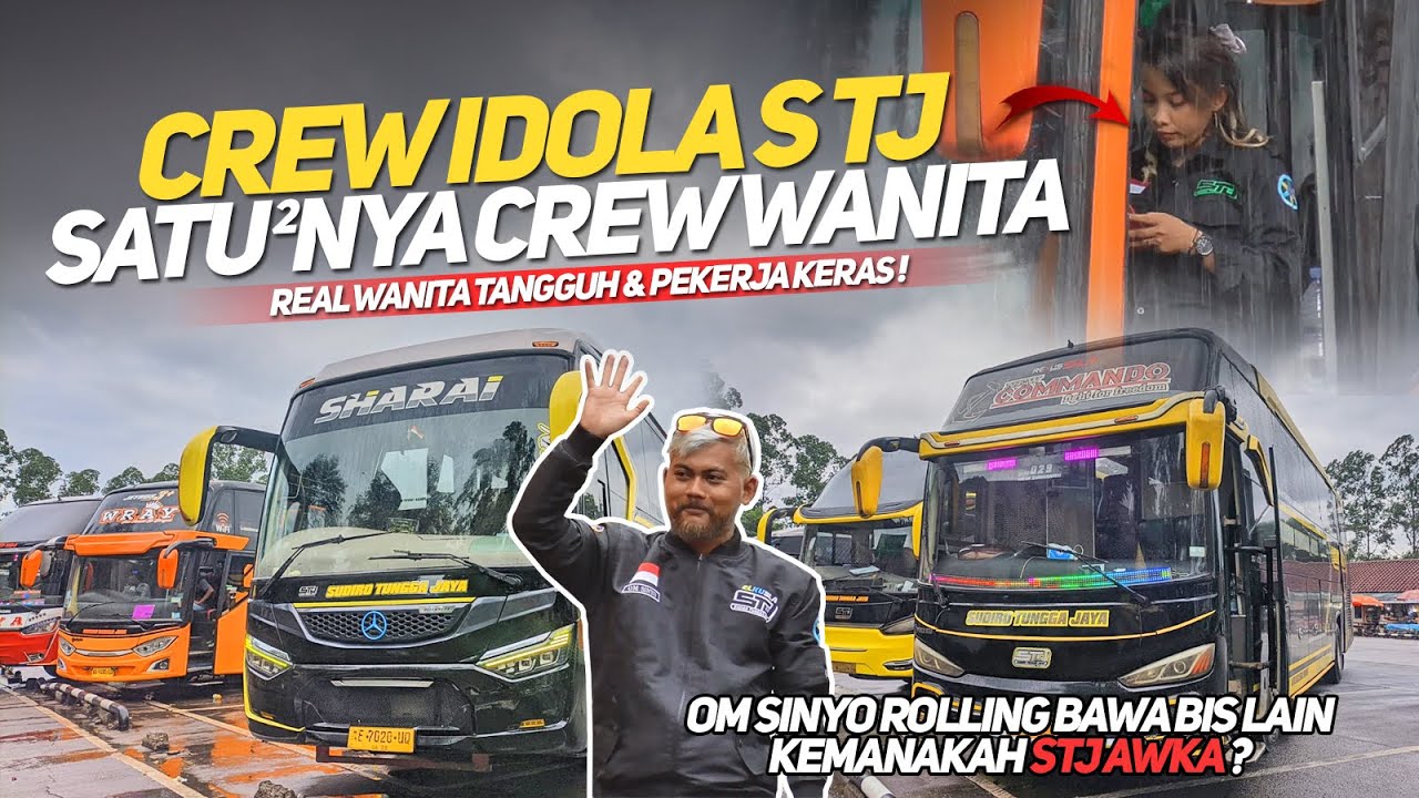 KUMPUL SATU BUS CREW IDOLA STJ‼️FULL PASUKAN STJ ANGKATAN SORE‼️INTIP ...
