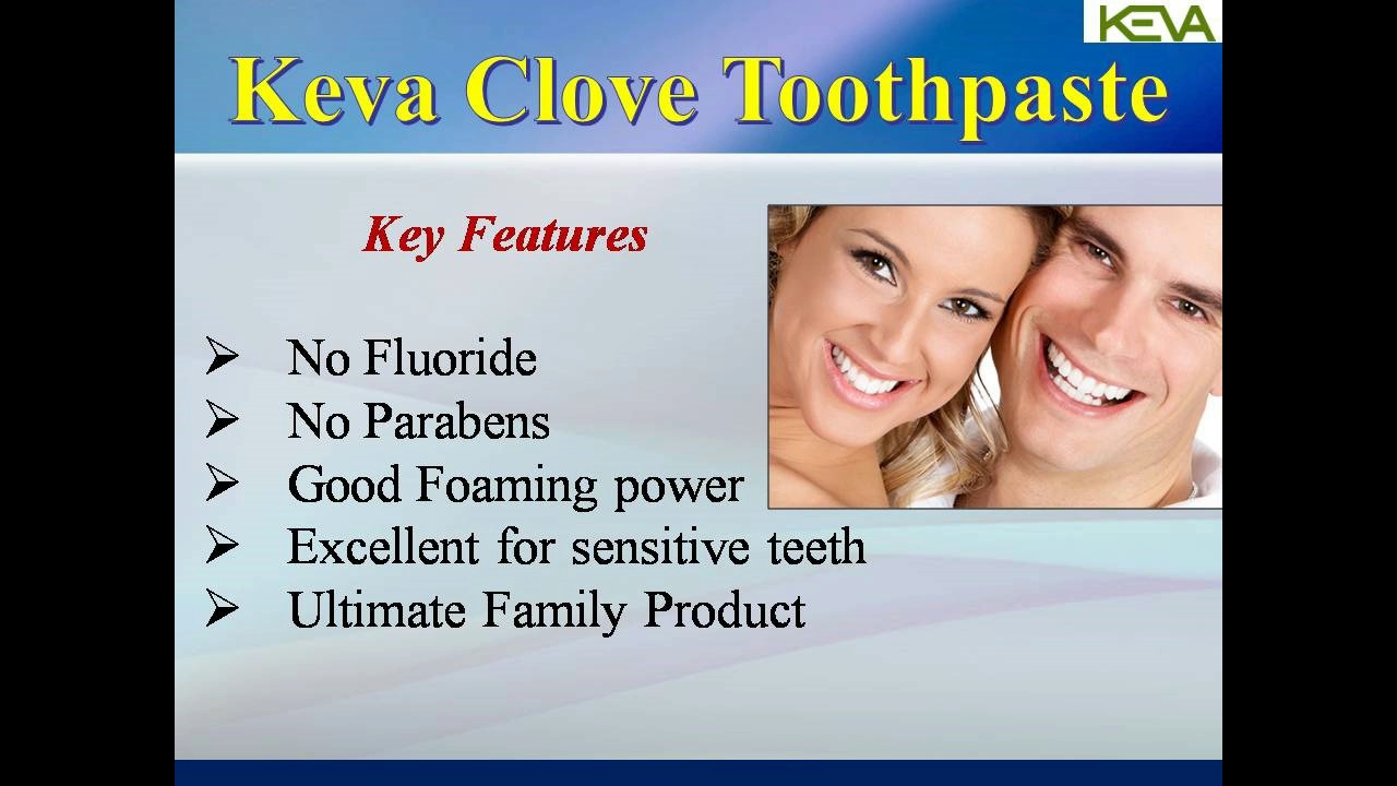 Keva Clove Toothpaste Demo English PPT - YouTube