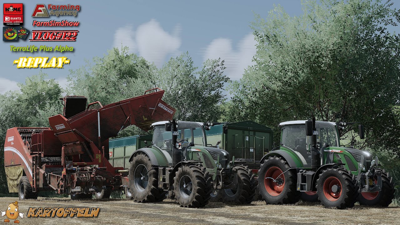 - VLOG#122 - Die (fast) tägliche FarmSimShow - TerraLife Plus Alpha ...