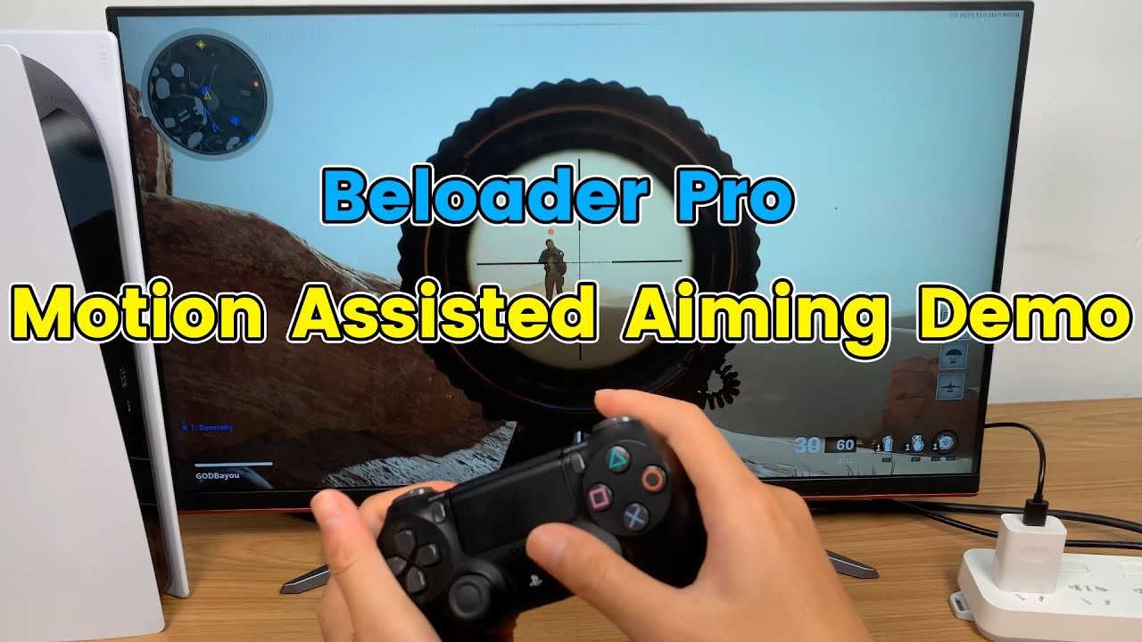 Beloader Pro Motion Assisted Aiming Demo - YouTube