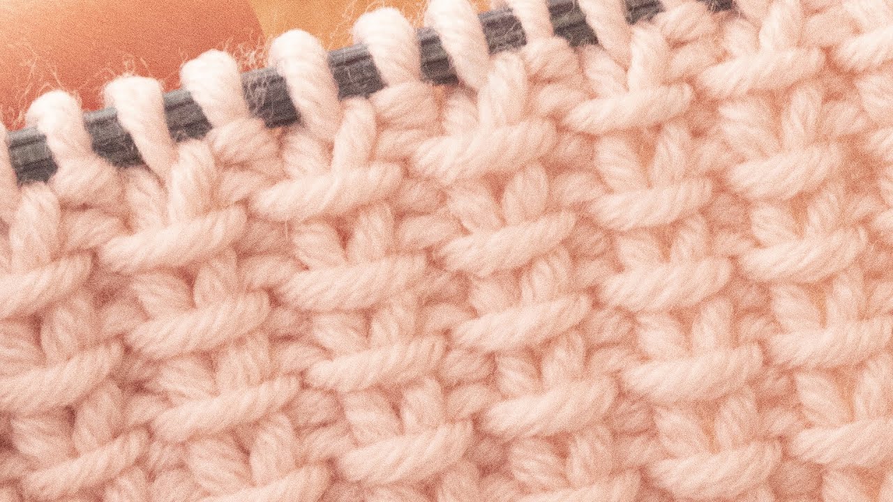 SUPER EASY DOUBLE SIDE KNITTING PATTERN - YouTube