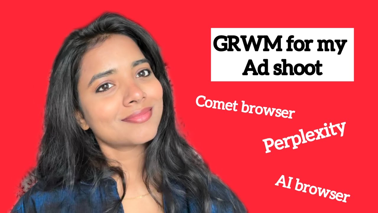 Perplexity Comet browser Ad shoot - YouTube