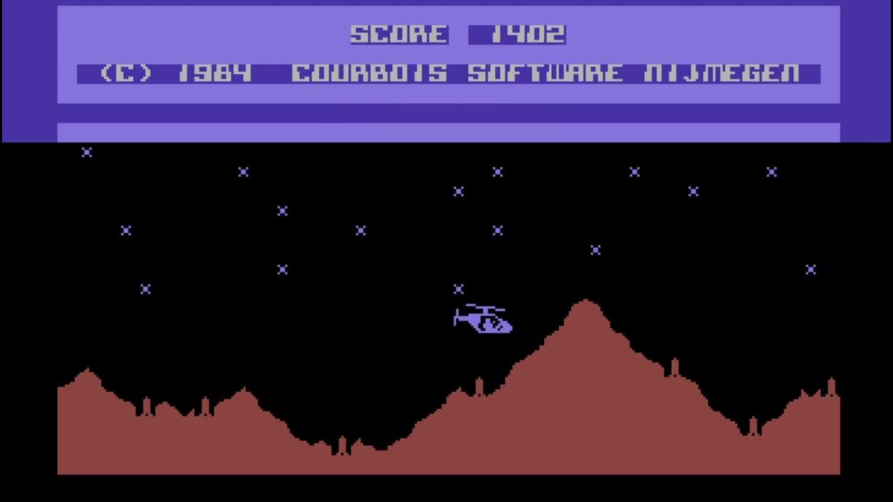 C64 Game: Helicopter (1984, Courbois Software) - YouTube