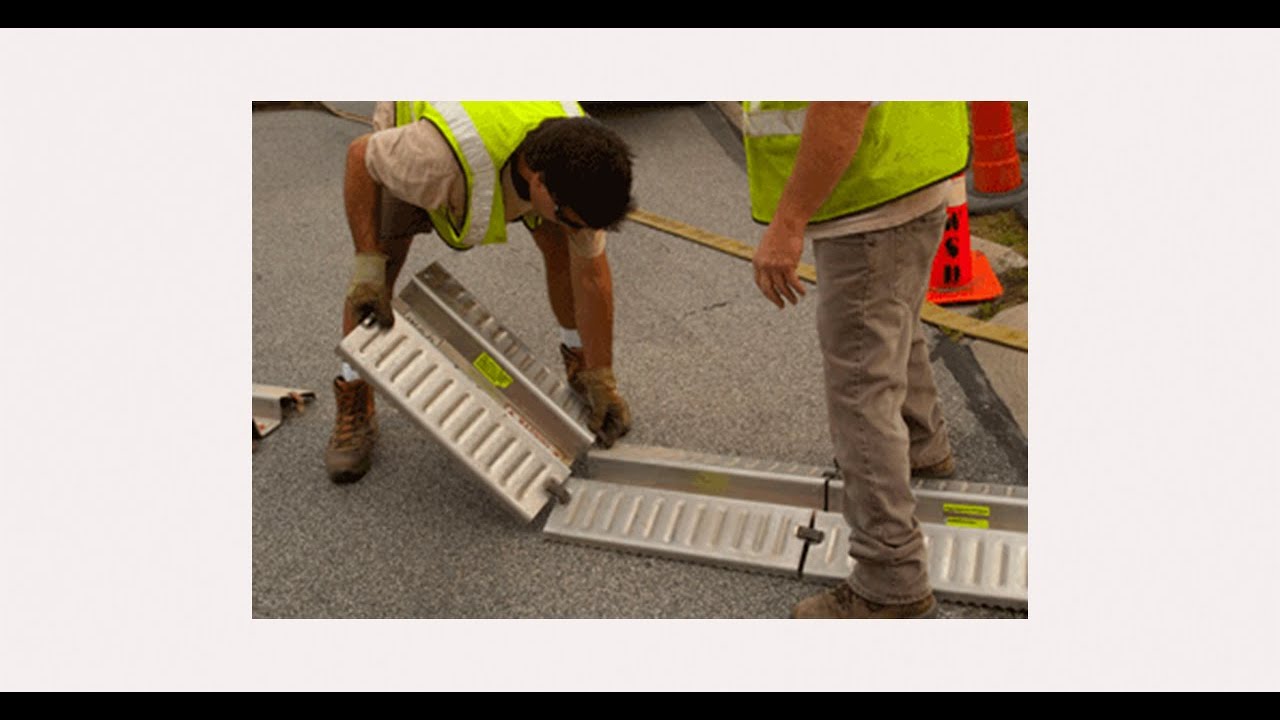 Fire Hose Ramps (for 2 1/2"-3" hose) - YouTube