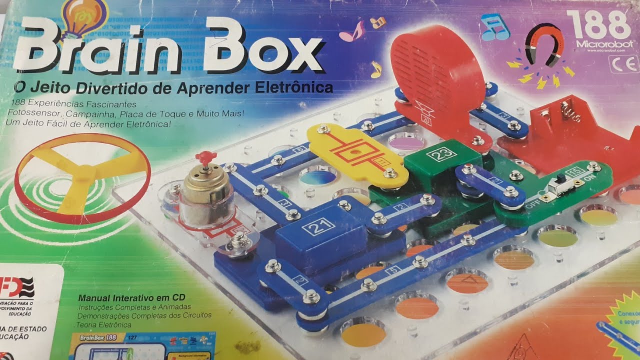 Braind Box - O Jeito Divertido de Aprender Eletrônica - YouTube