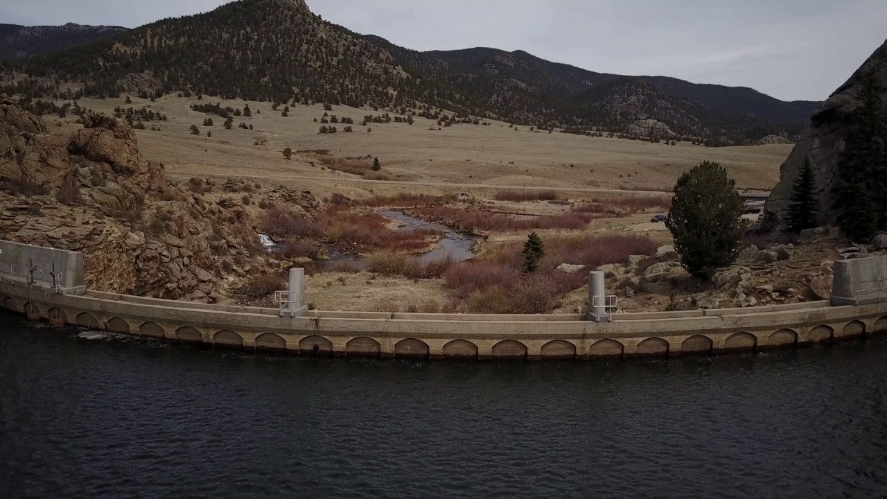 Tarryall Reservoir flying Mavic Pro - YouTube