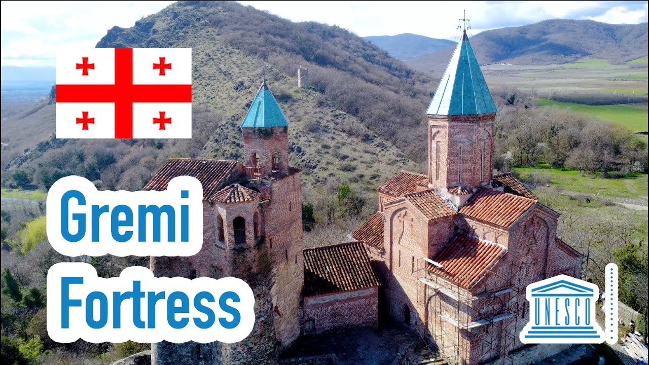 Gremi Fortress & Church | Kakheti, Georgia 🇬🇪 | 4K Drone - YouTube