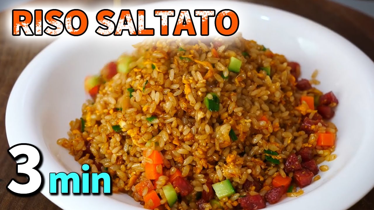 (Ricetta Facile): Riso Saltato Cinese Con Uova e Verdure | CUCINA ...